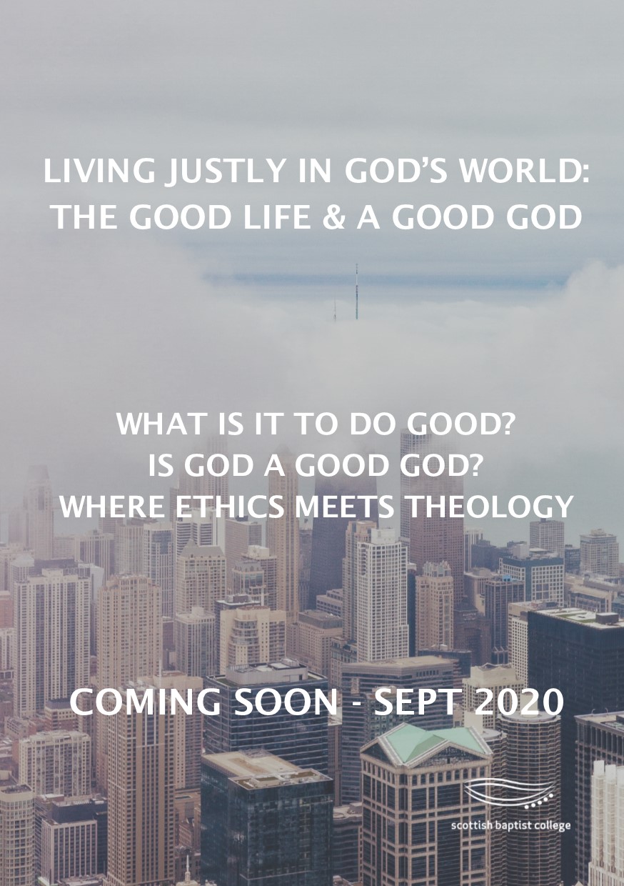 What can I study in September 2020? – Scottish Baptist College